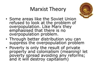 CAPE Sociologymarxonpopulation | PPT