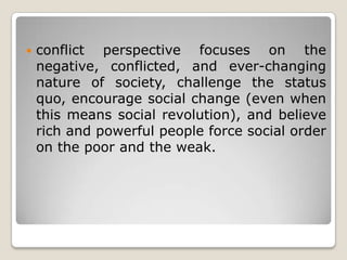 Sociology meaning and perspectives | PPTX
