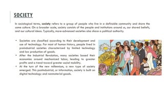 SOCIOLOGY MODULE 1 - b arch syllabus s5 calicut university | PDF