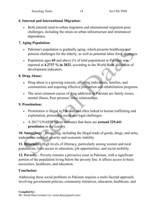 Sociology Notes for CSS.pdf