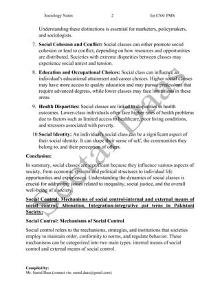 Sociology Notes for CSS.pdf