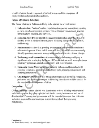 Sociology Notes for CSS.pdf