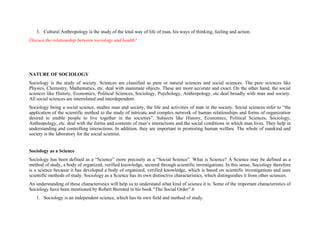 SOCIOLOGY NOTES (3).docx for sociology students | DOCX