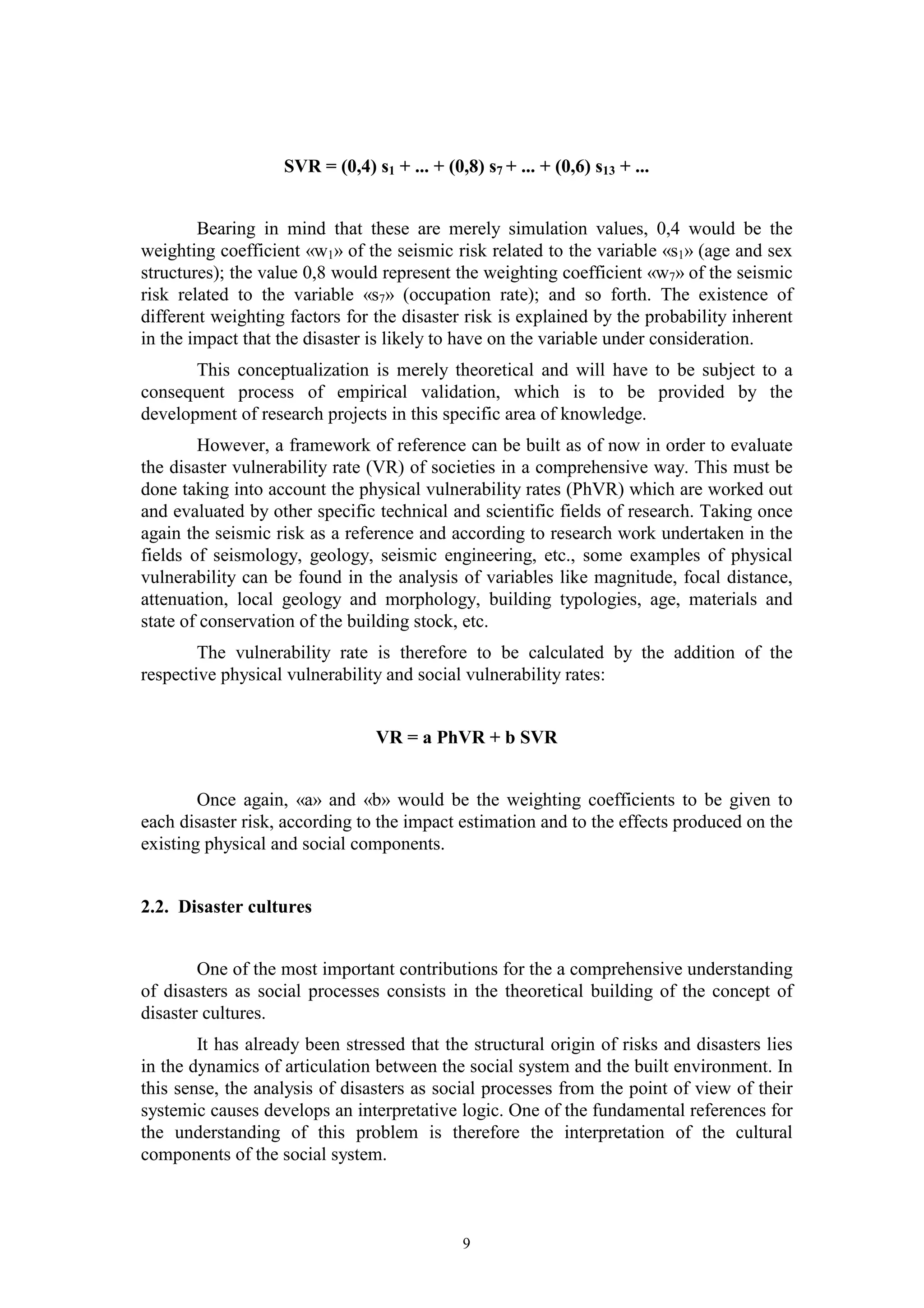 Sociology of disasters | PDF