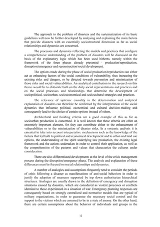 Sociology of disasters | PDF