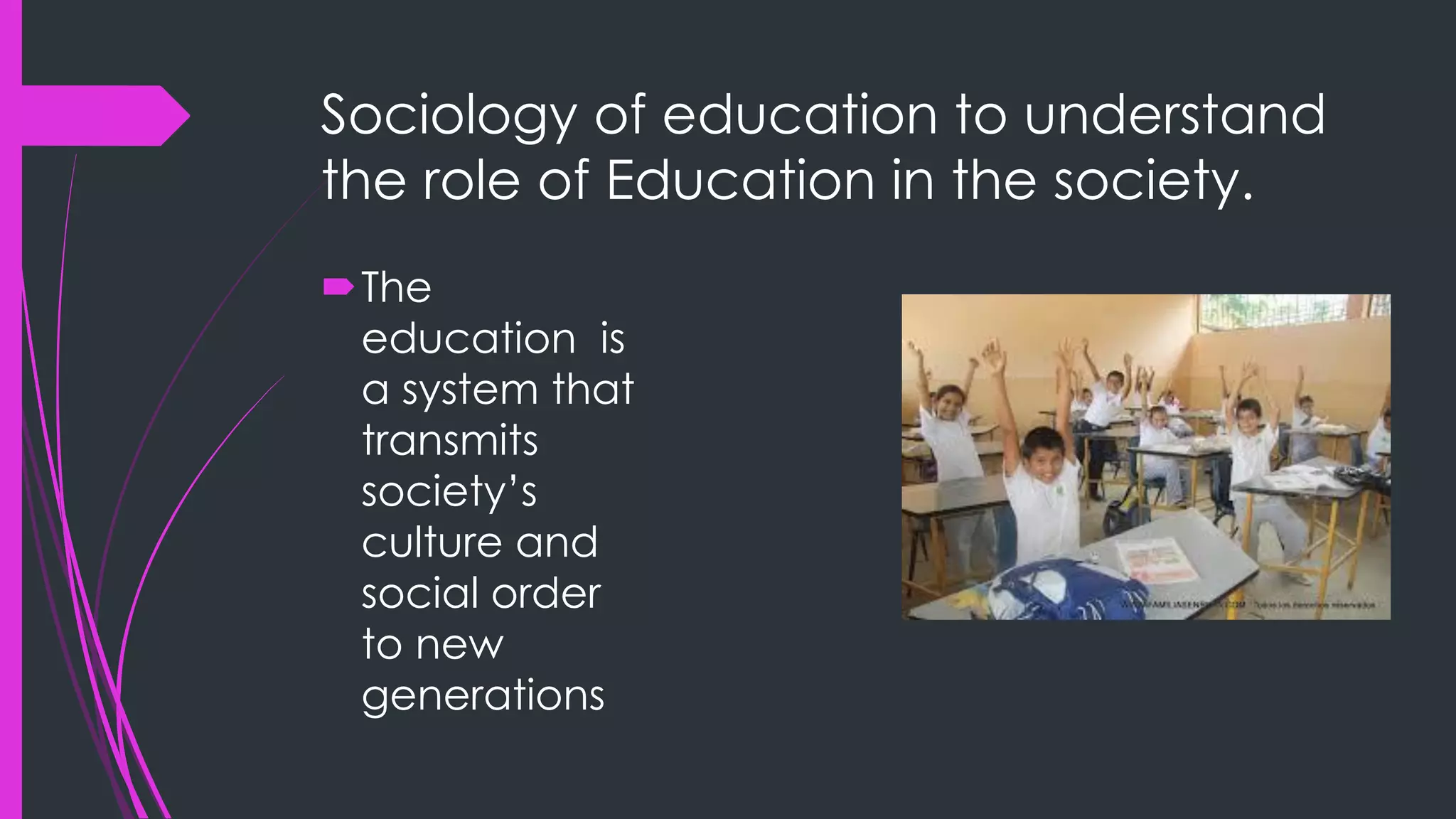 Sociology of education | PDF