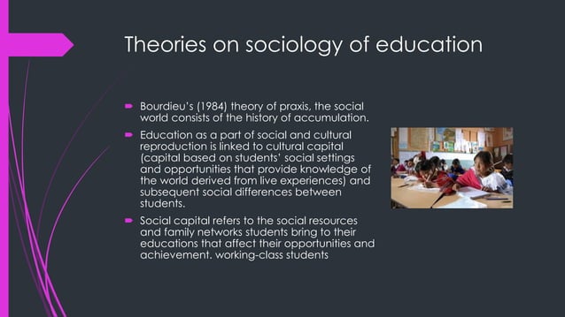 Sociology of education | PPT