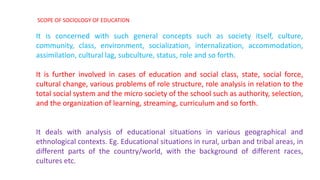 SOCIOLOGY OF EDUCATION - Copy.pptx