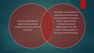 Sociology of education ppt. | PPTX