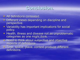 Sociology of Health and Illness in nursing.ppt