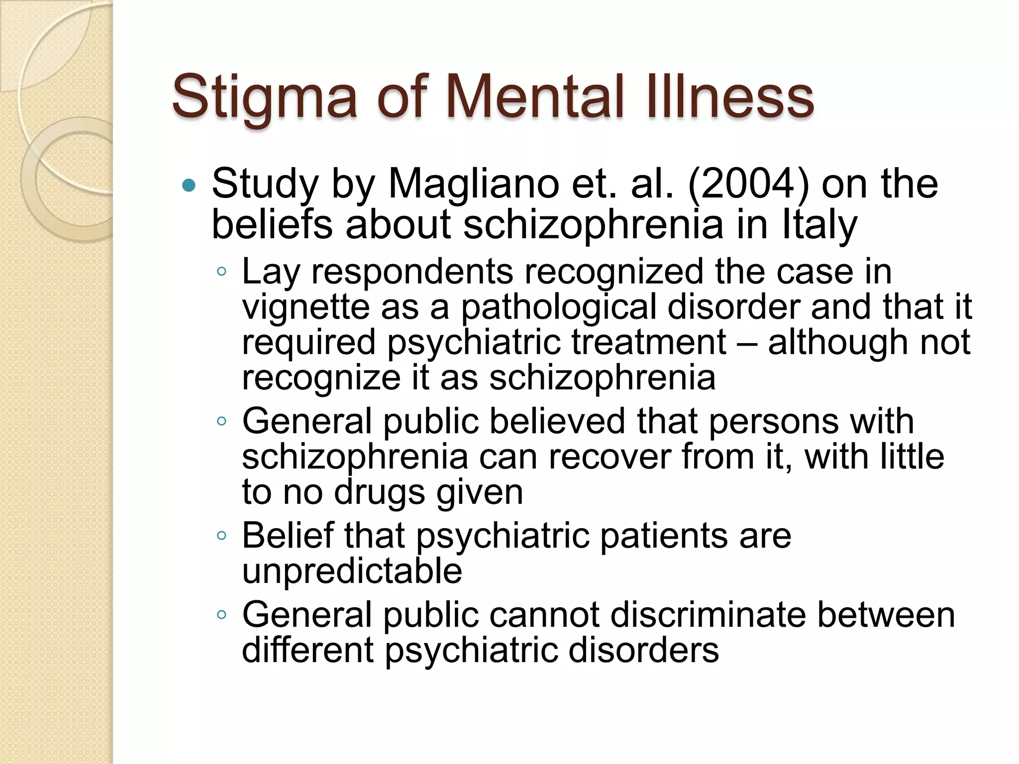 Sociology Of Mental Illness Presentation | PPTX | Mental Health ...