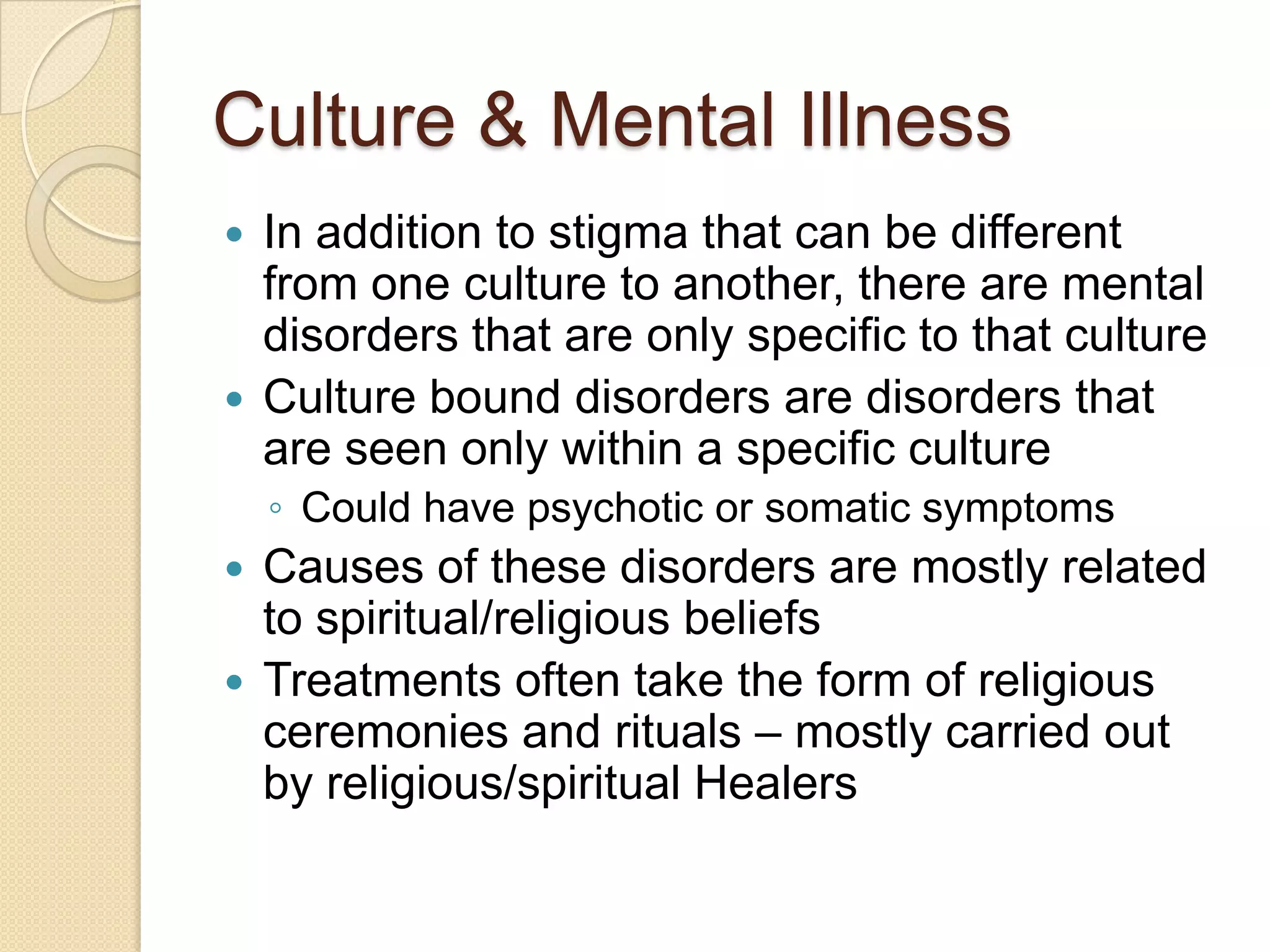 Sociology Of Mental Illness Presentation | PPTX | Mental Health ...