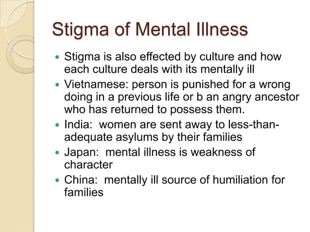 Sociology Of Mental Illness Presentation | PPTX | Mental Health ...