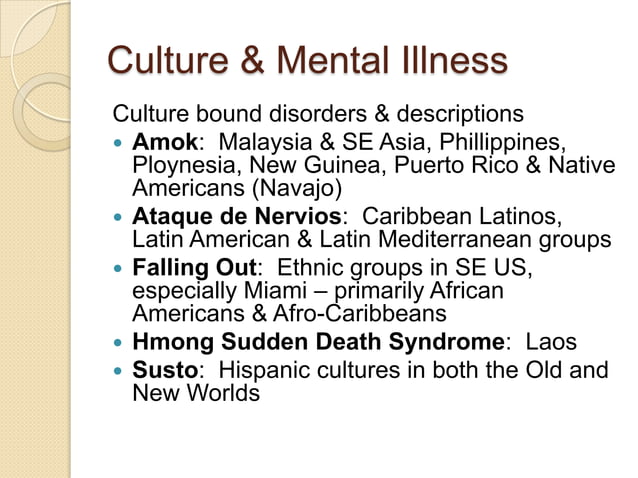 Sociology Of Mental Illness Presentation | PPTX | Mental Health ...