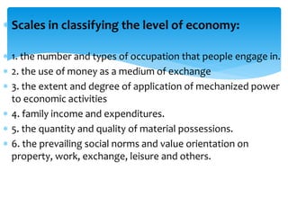 Sociology of the economy (By: J.Q) | PPTX
