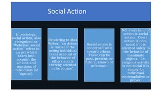 Sociology of Max Weber | PPTX