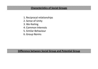 Sociology part 5 | PDF