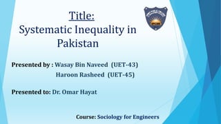 Sociology PPT Haroon& wasay.pptx