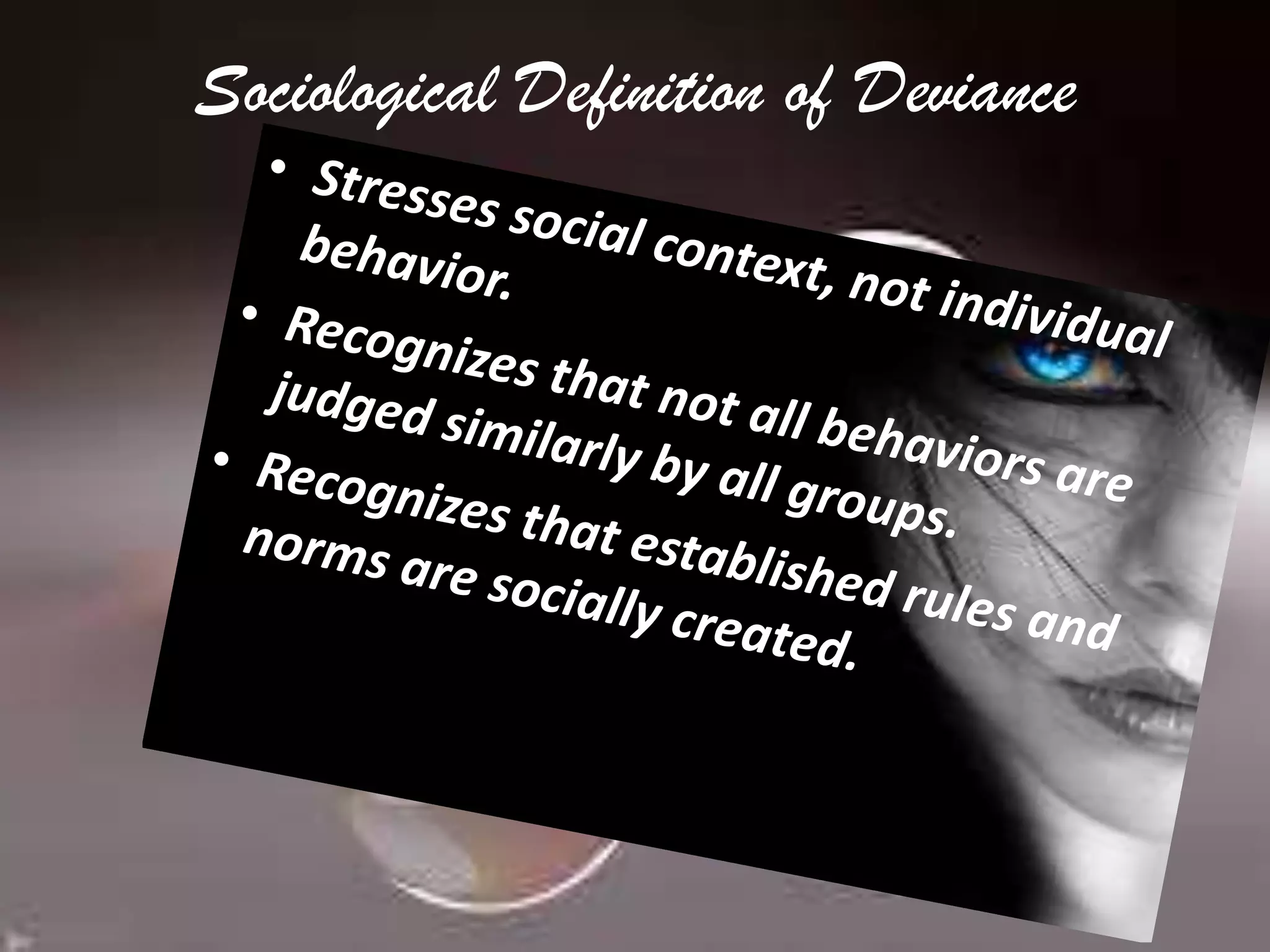 Types of Deviance | PPTX