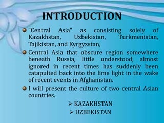 Central Asia | PPTX
