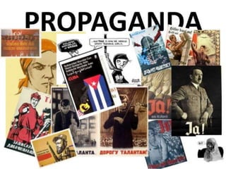 techniques of propaganda | PPTX