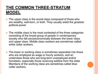 social stratification | PPT