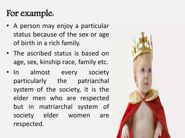 Sociology Powerpoint Presentation on Status and role | PPTX