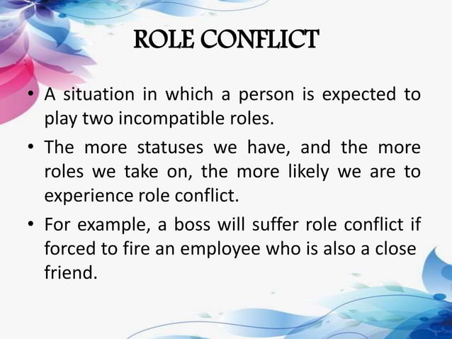 Sociology Powerpoint Presentation on Status and role | PPTX