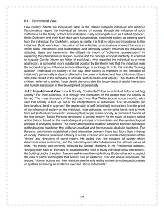CSS Sociology Books PDF | CSS Sociology Syllabus | PDF