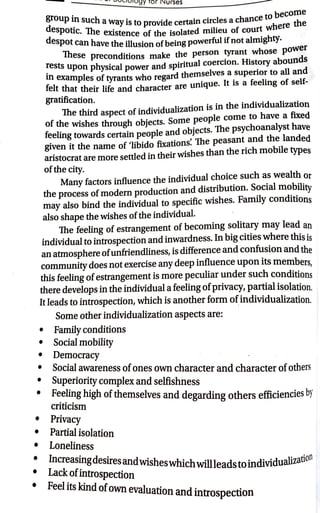 Sociology unit 2 | PDF