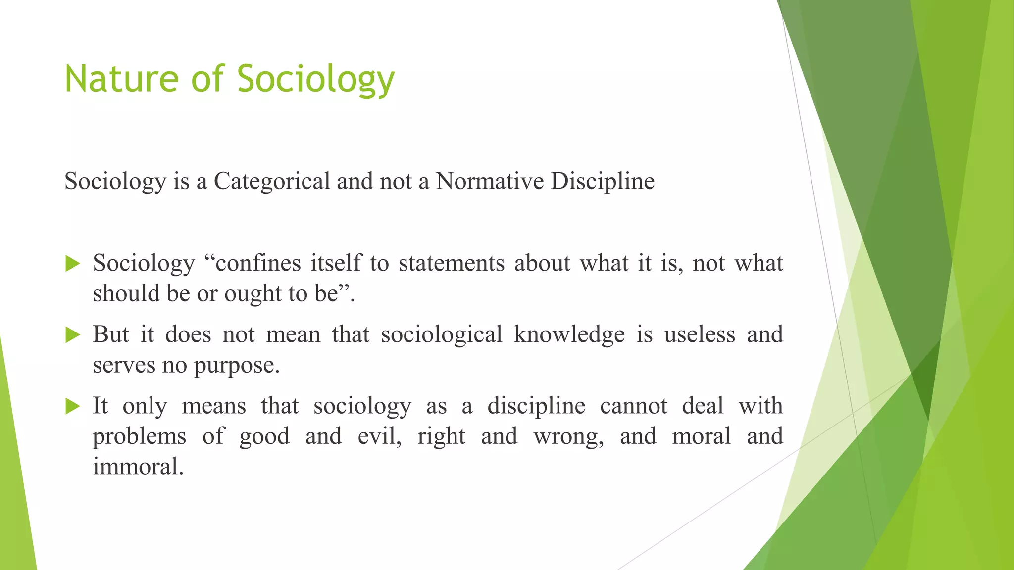 Introduction of Sociology | PDF