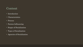 SOCIOLOGY FOR NURSING UNIT 2 SOCIALIZATION | PPT