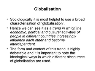 Sociology work and industry 5th edition slides | PPT