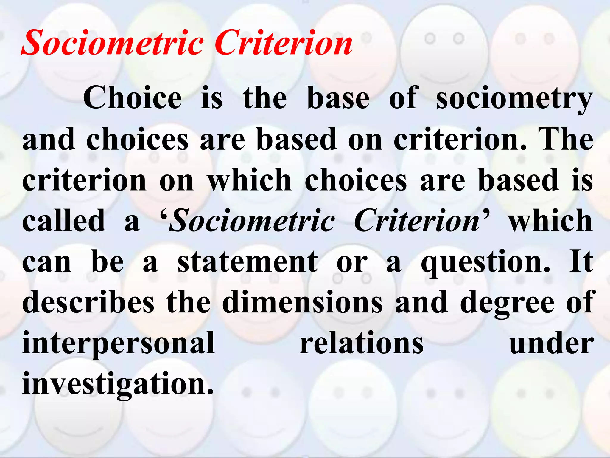Sociometery ii | PPTX