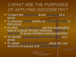 Sociometry | PPT