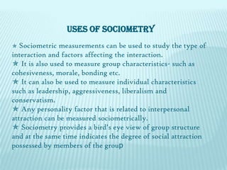 Sociometry | PPTX