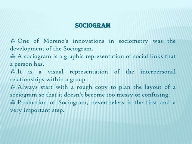 Sociometry | PPTX