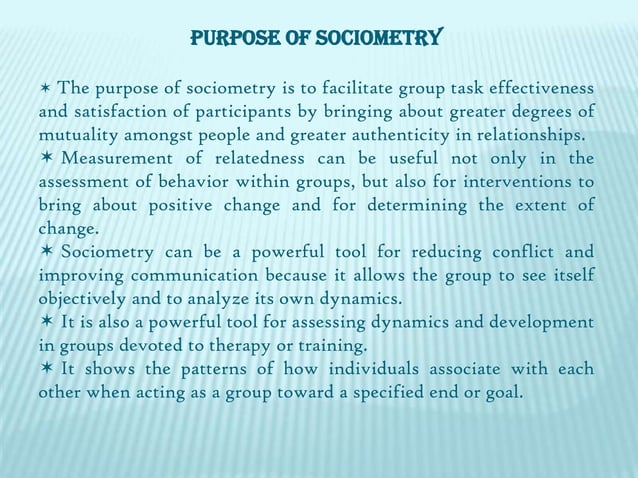 Sociometry | PPTX