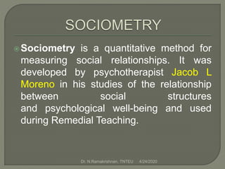 Sociometry | PPTX