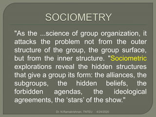 Sociometry | PPTX