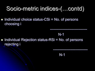 Sociometry for Evaluation in nursing research | PPT