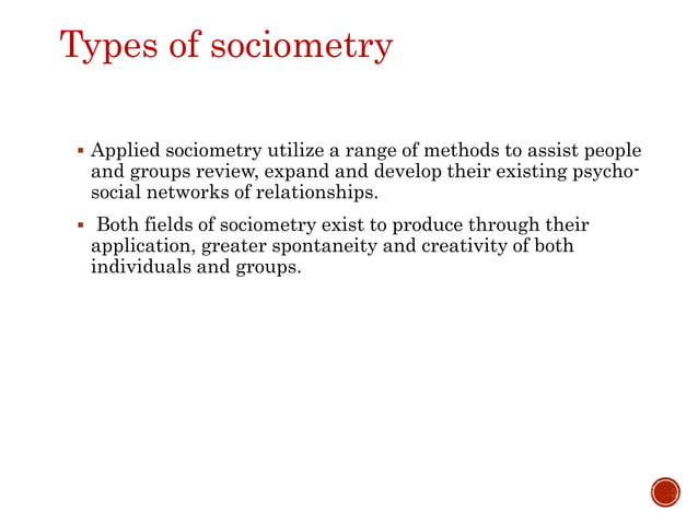 SOCIOMETRY final.pptx | Science