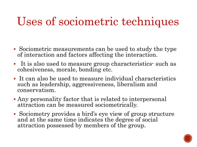 SOCIOMETRY final.pptx | Science