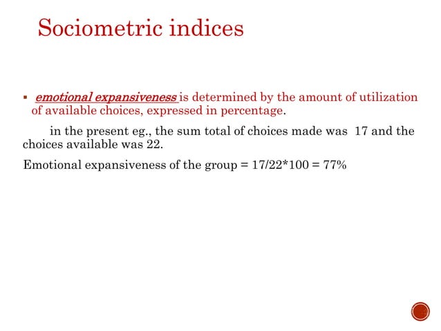 SOCIOMETRY final.pptx | Science