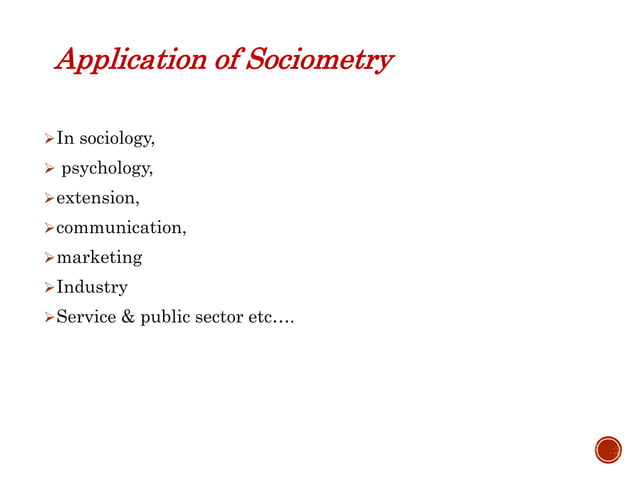 SOCIOMETRY final.pptx | Science