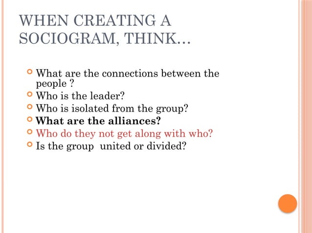Socio Metry & Sociogram (1).pptxthe group | PPT