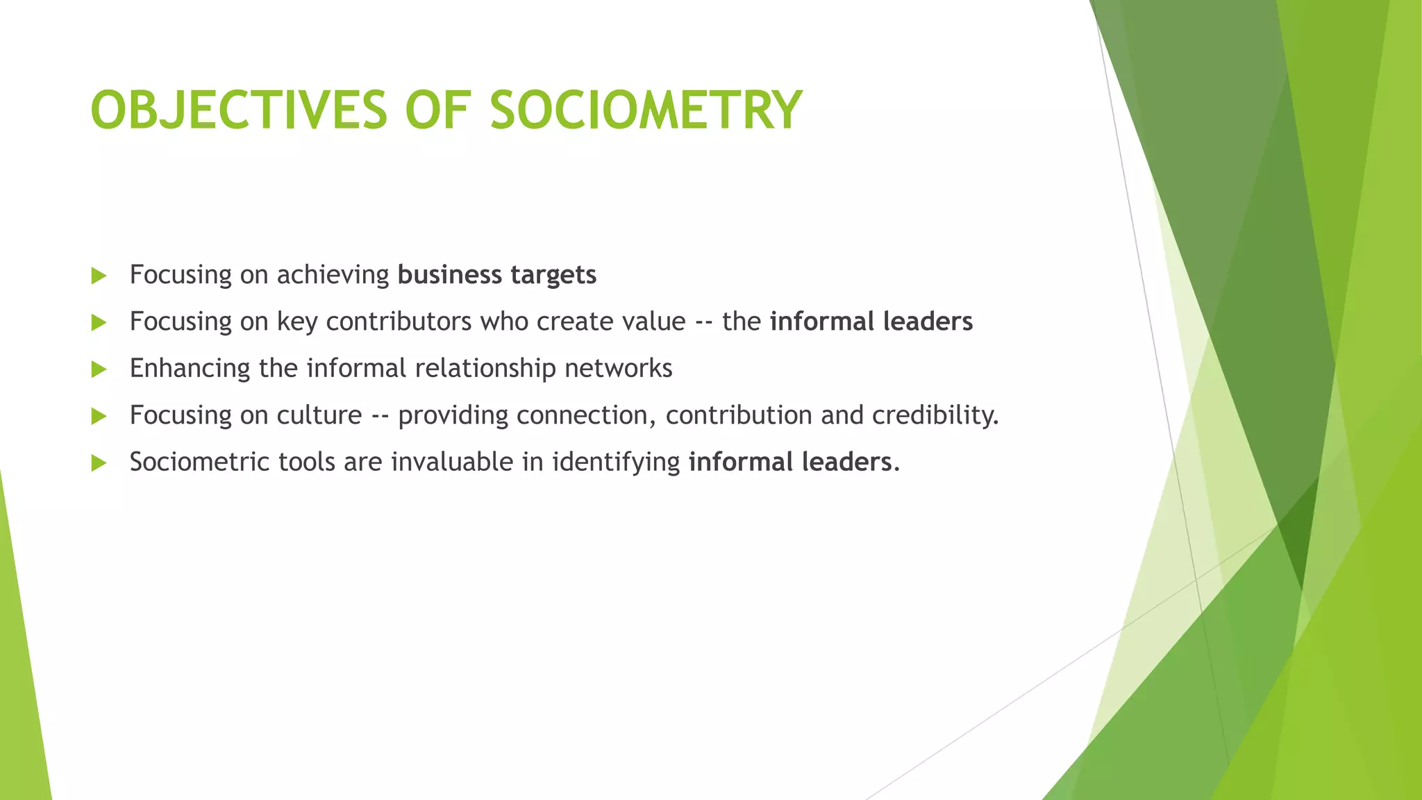 Sociometry techniques | PPTX