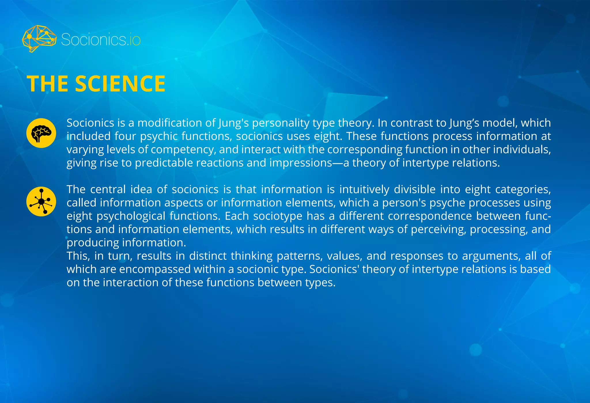 Socionics.io how it works | PDF
