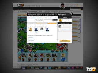 hi5 GDC Online 2010: Secrets Revealed: Exploring the Next Generation Online Gaming Platform | PPT