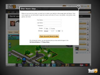 hi5 GDC Online 2010: Secrets Revealed: Exploring the Next Generation Online Gaming Platform | PPT